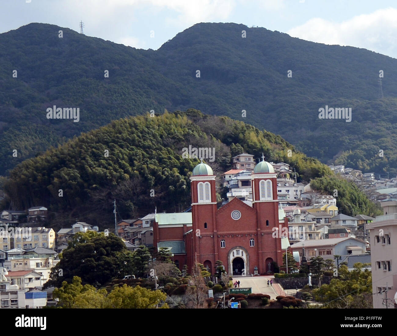 Urakami Cathedral near the Nagasaki peace park Stock Photo - Alamy