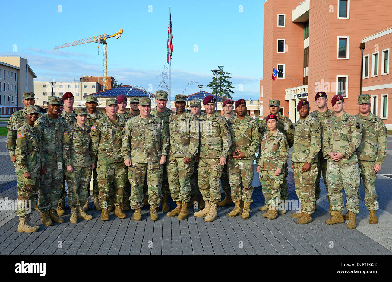 Commanding general maj gen joseph harrington hi-res stock photography ...