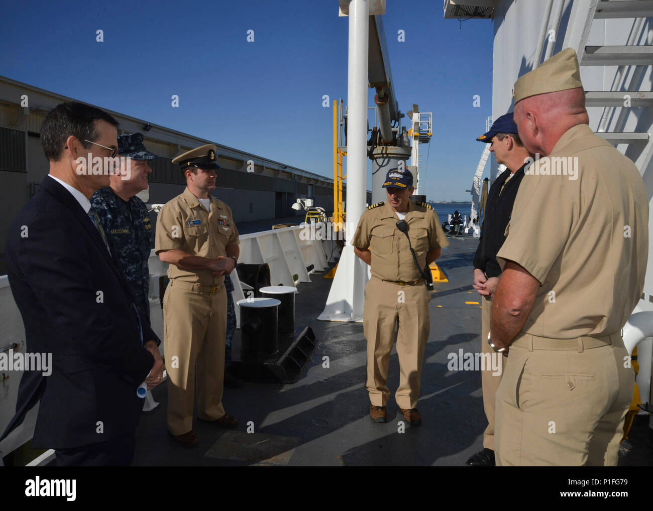 Rear Adm. Matthew Kohler, Commander, Naval Information Forces, Rear Adm ...