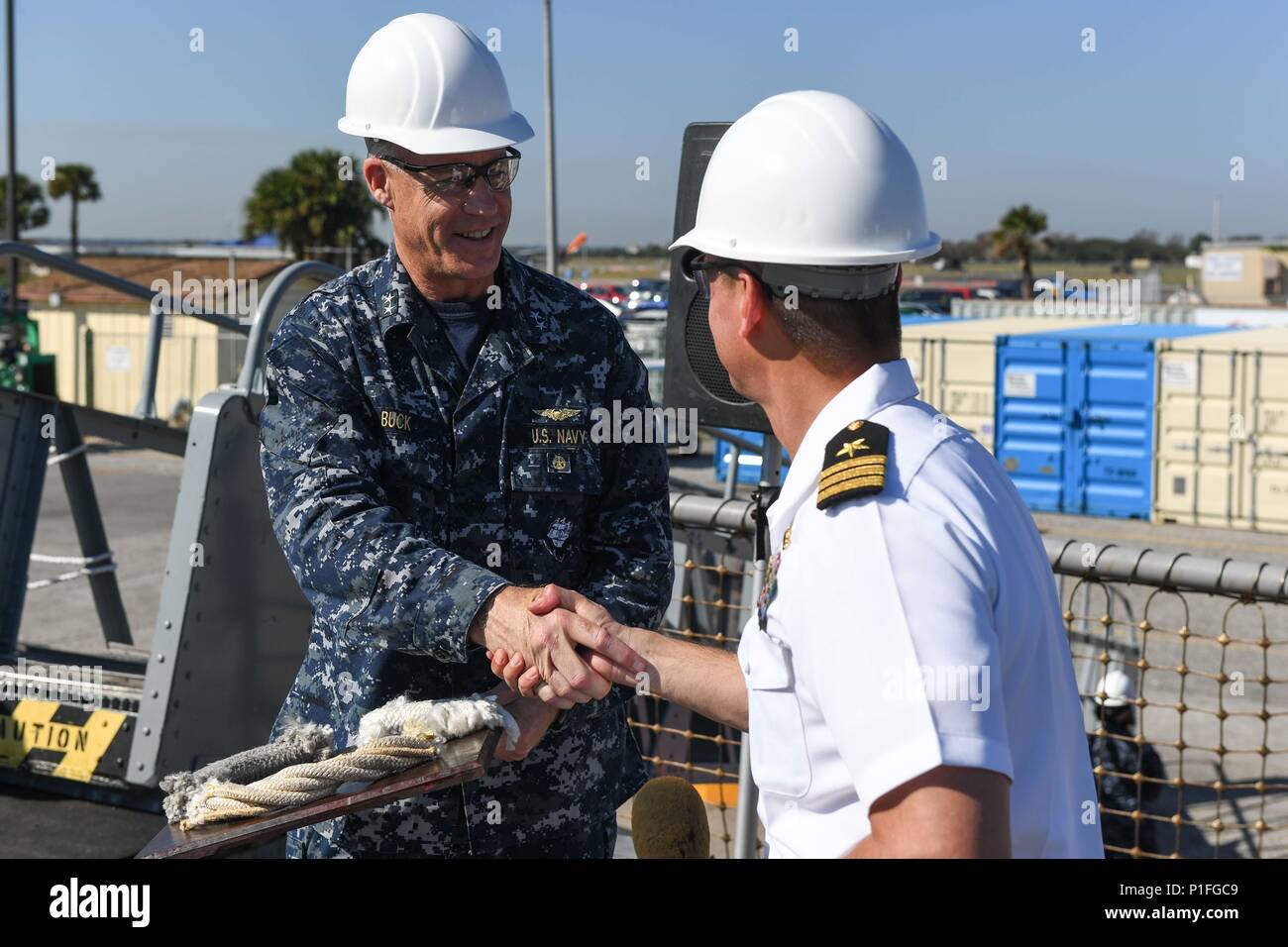 Rear adm sean buck hi-res stock photography and images - Alamy