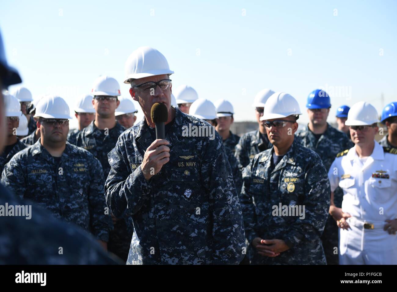 Rear adm sean buck hi-res stock photography and images - Alamy