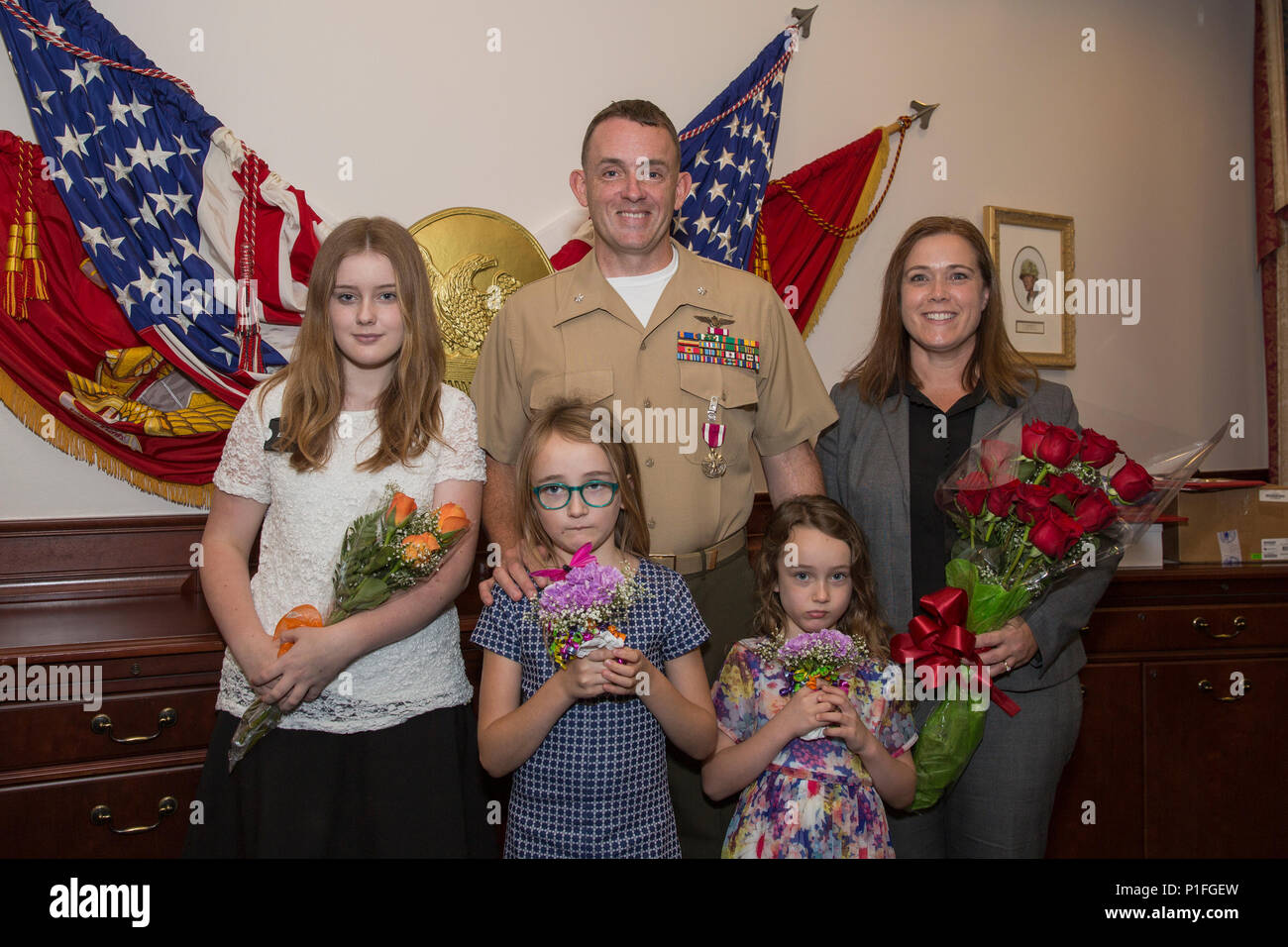 U.S. Marine Corps Lt. Col. James B. Jones, branch head, Information ...