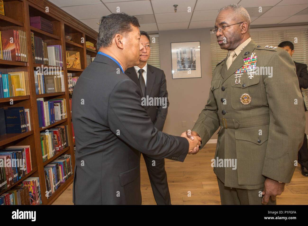 U.S. Marine Corps Lt. Gen. Ronald L. Bailey, deputy commandant, Plans ...