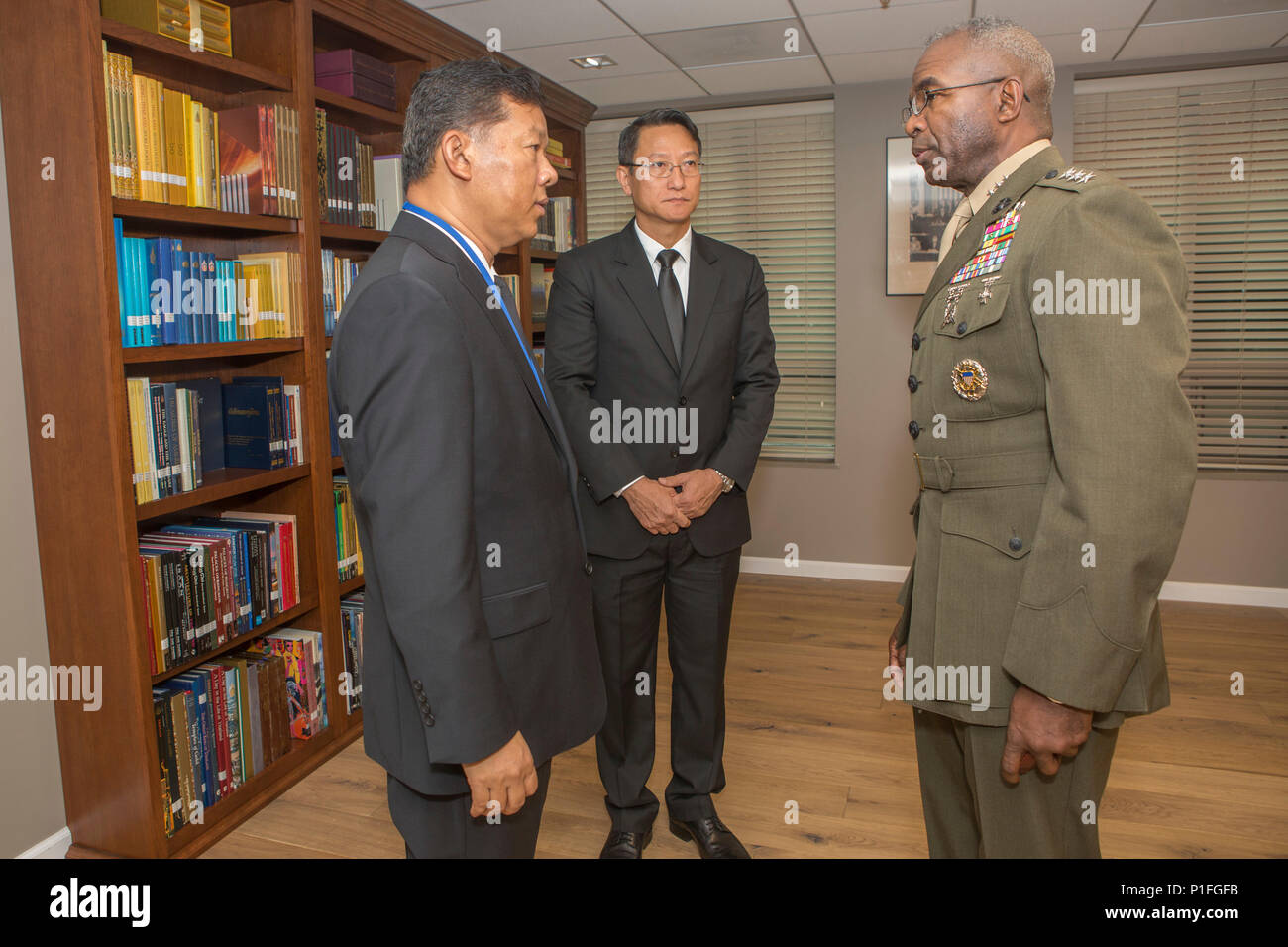 U.S. Marine Corps Lt. Gen. Ronald L. Bailey, deputy commandant, Plans ...