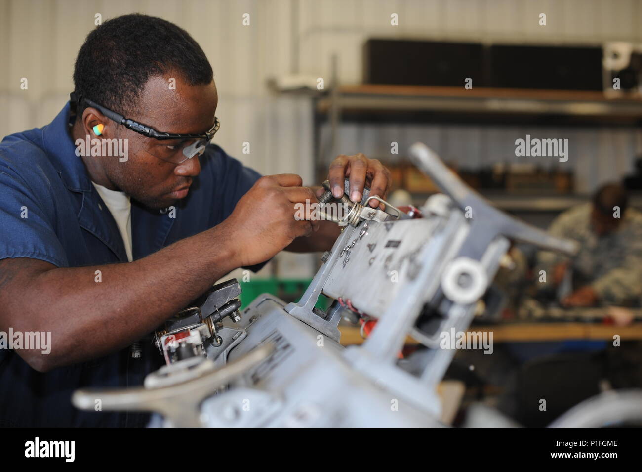 U.S. Air Force Staff Sgt. Brian Smith, 355th Equipment Maintenance ...