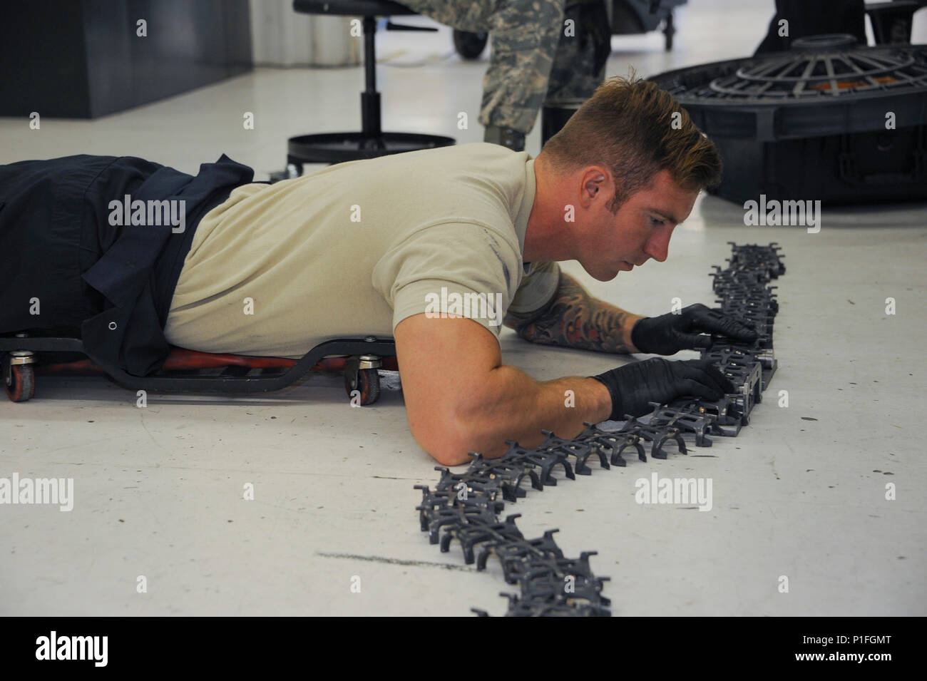 U.S. Air Force Staff Sgt. Steven Chamberlain, 355th Equipment ...