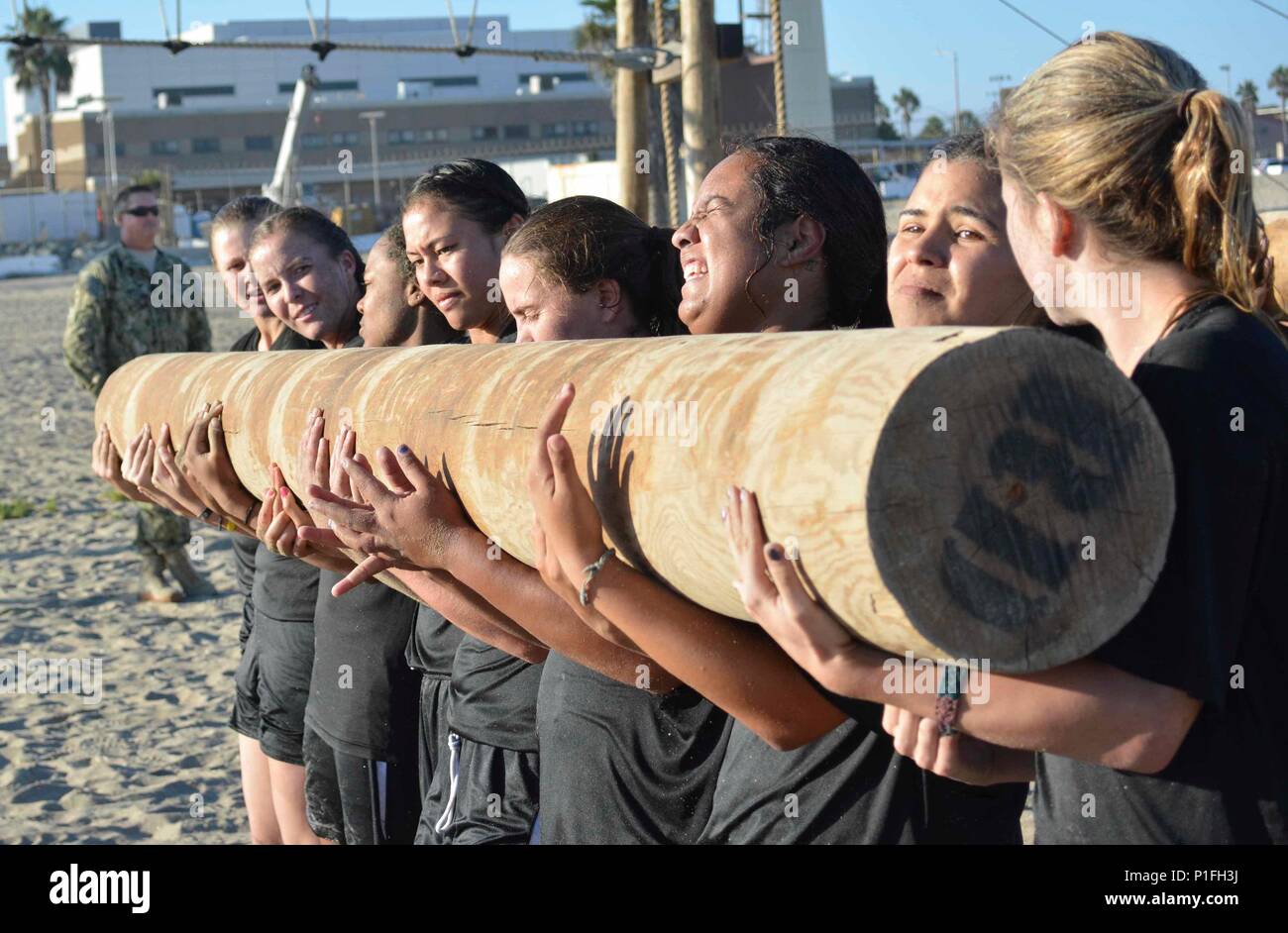 161014-N-VY375-613 CORONADO, Calif. (Oct. 14, 2016) - Members of San ...
