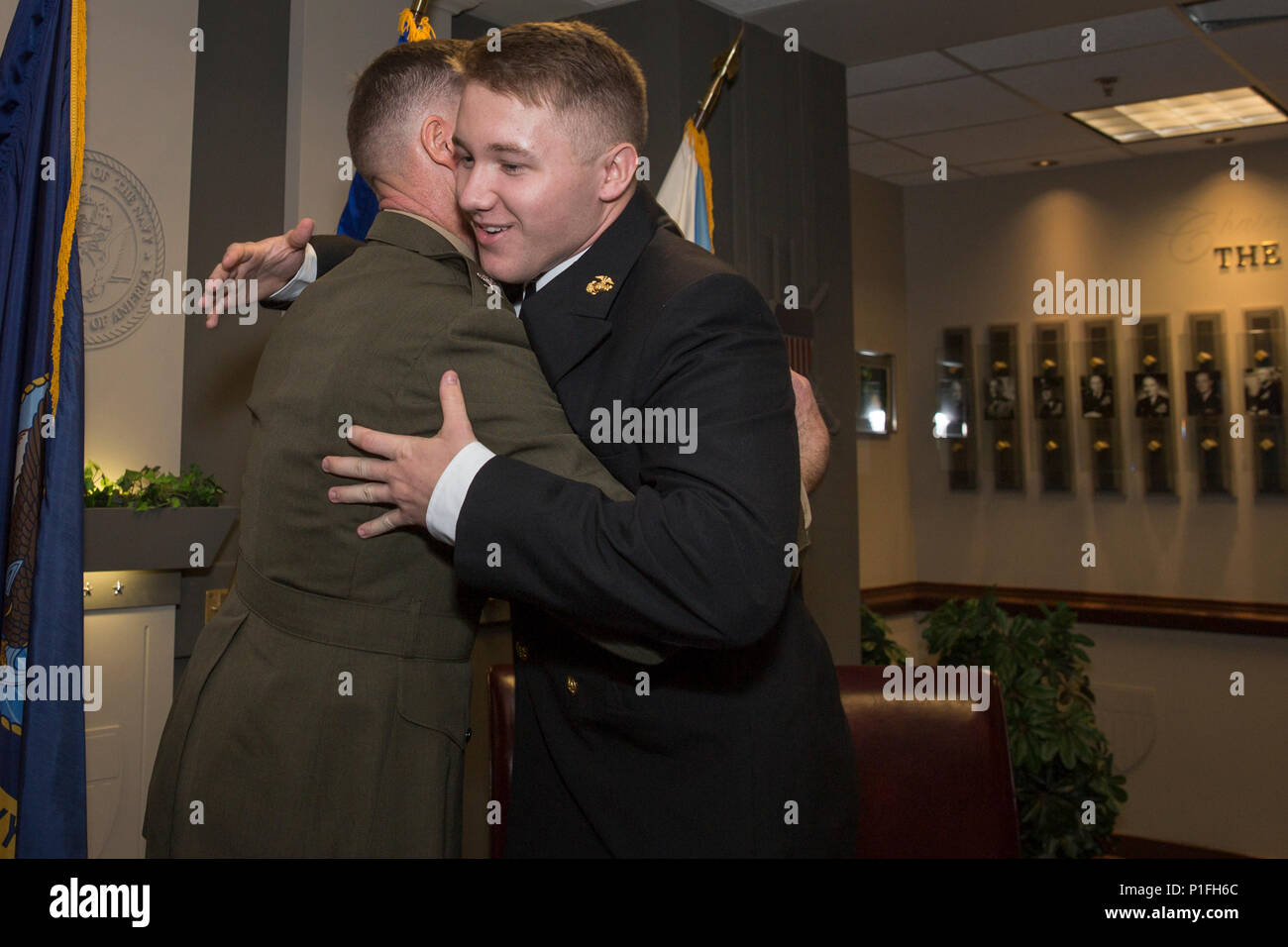 U.S. Marine Corps Lt. Col. Michael A. Brooks Jr., executive assistant ...
