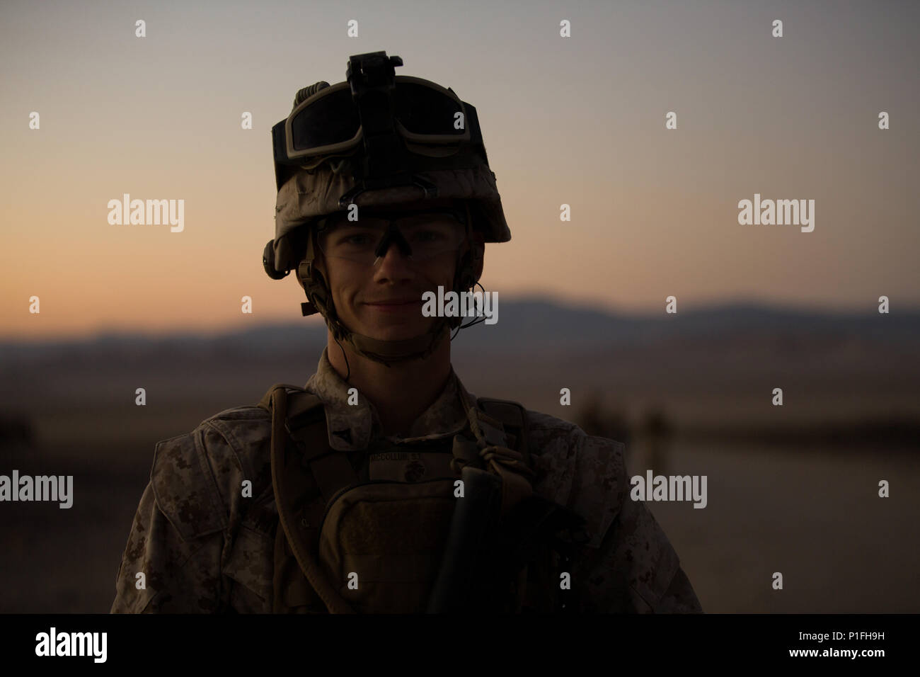 U.S. Marine Corps Lance Cpl. Stephen T. Mccollum, team leader, Bravo ...