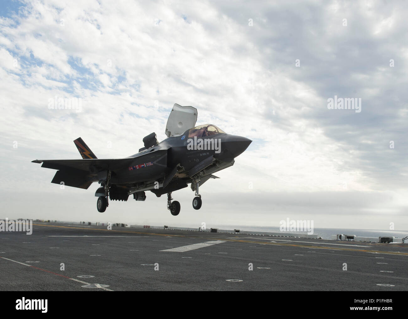 On Oct. 28, 2016, an F-35B Lightning II short takeoff/vertical landing ...