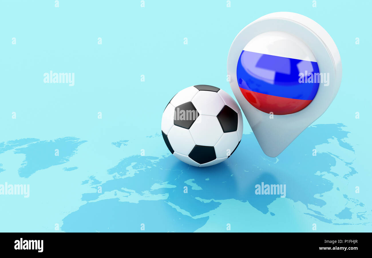 3d soccer ball world map hi-res stock photography and images - Alamy