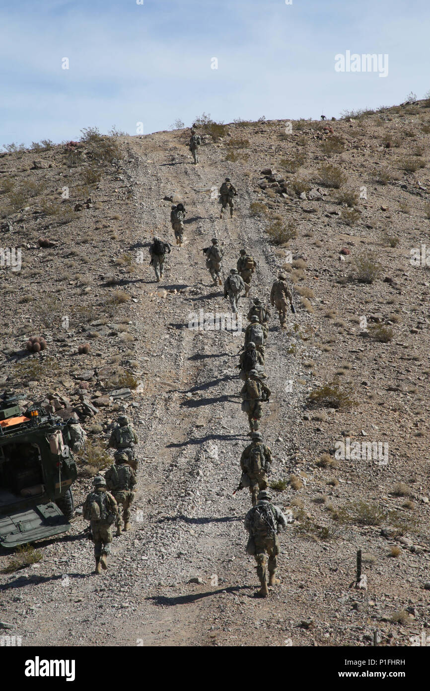 U.S. Soldiers assigned to 1st Battalion, 36th Infantry Regiment conduct ...