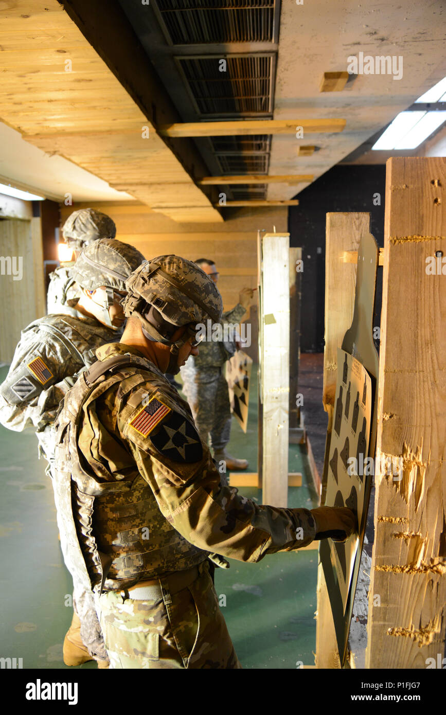 U.S. Army Sgt. Alexi Hernandez, range safety Officer , circles and ...