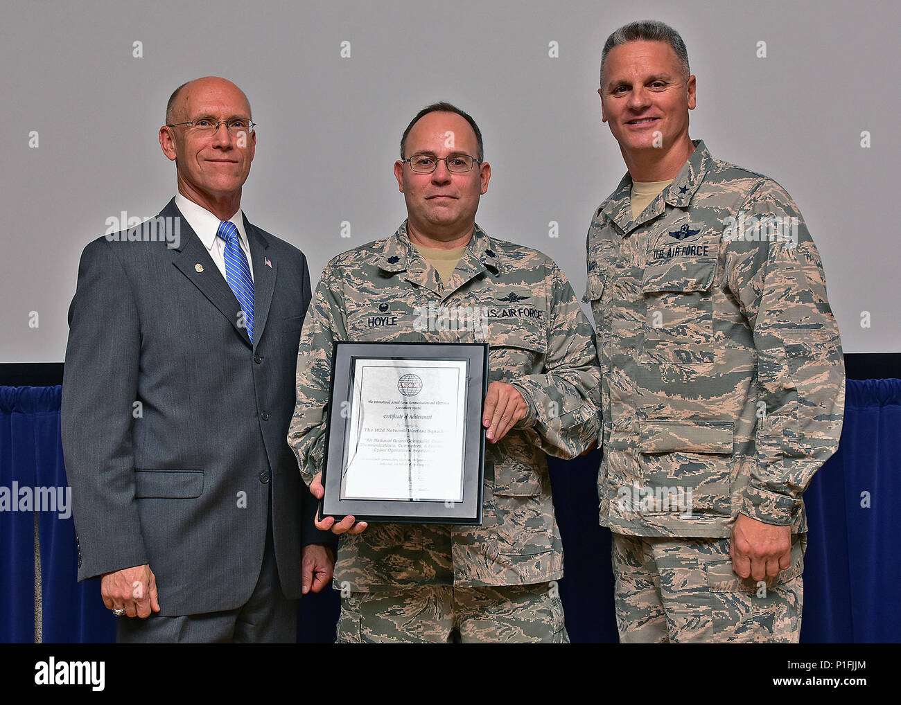 102d network warfare squadron hi-res stock photography and images - Alamy