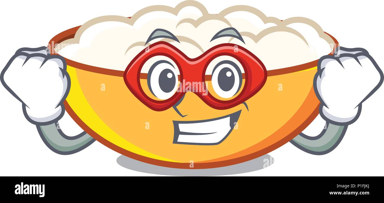 Super hero cottage cheese character cartoon Stock Vector Image & Art ...