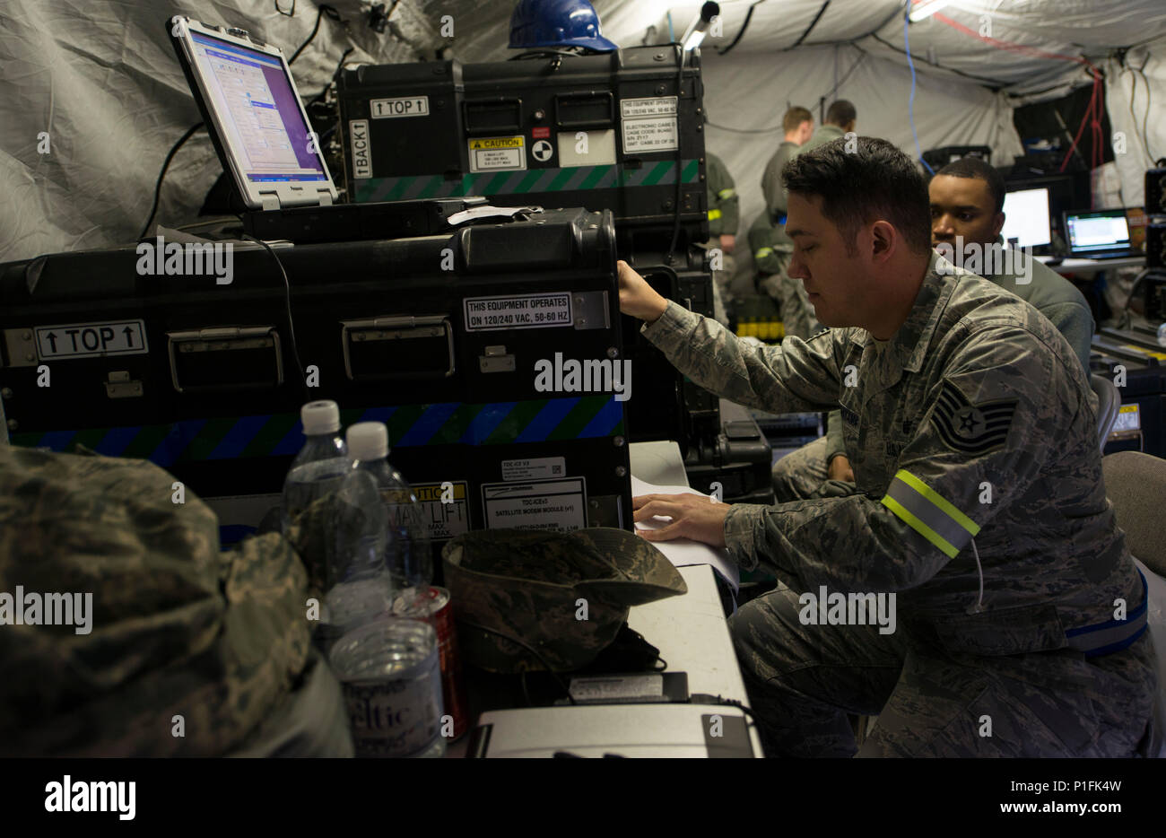 Tech. Sgt. James Higashiyama, 1st Combat Communications Squadron NCO in ...