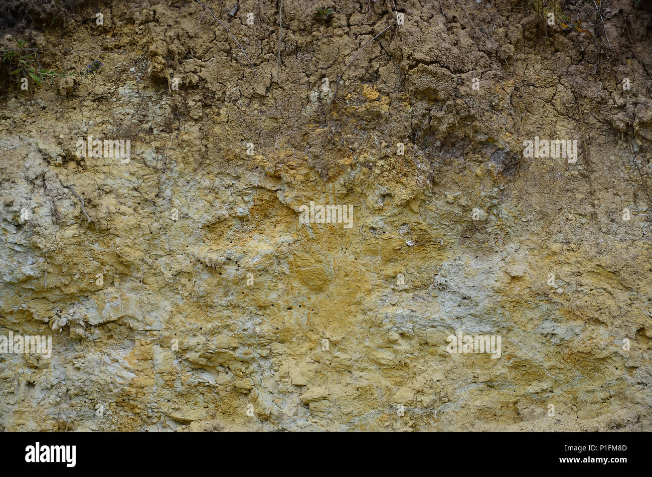 Geology rock cross section mountain hi-res stock photography and images ...