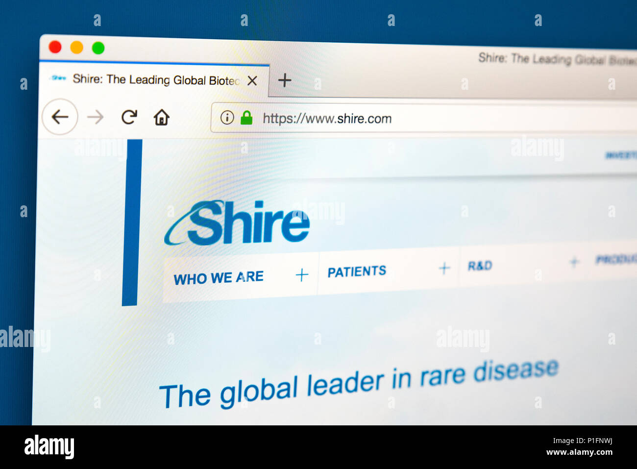 Shire Plc High Resolution Stock Photography and Images - Alamy