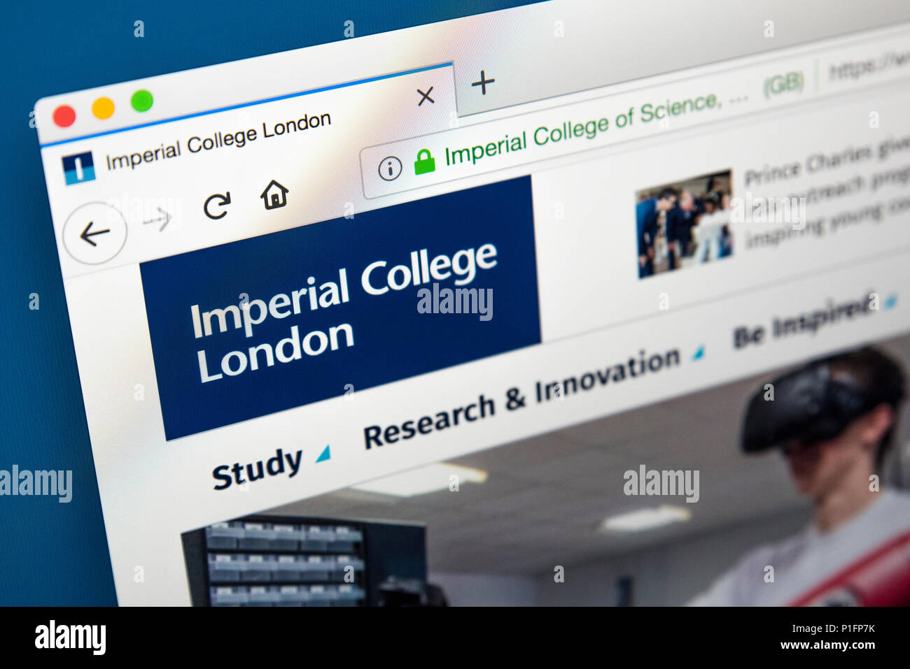 Imperial college london logo hi-res stock photography and images - Alamy