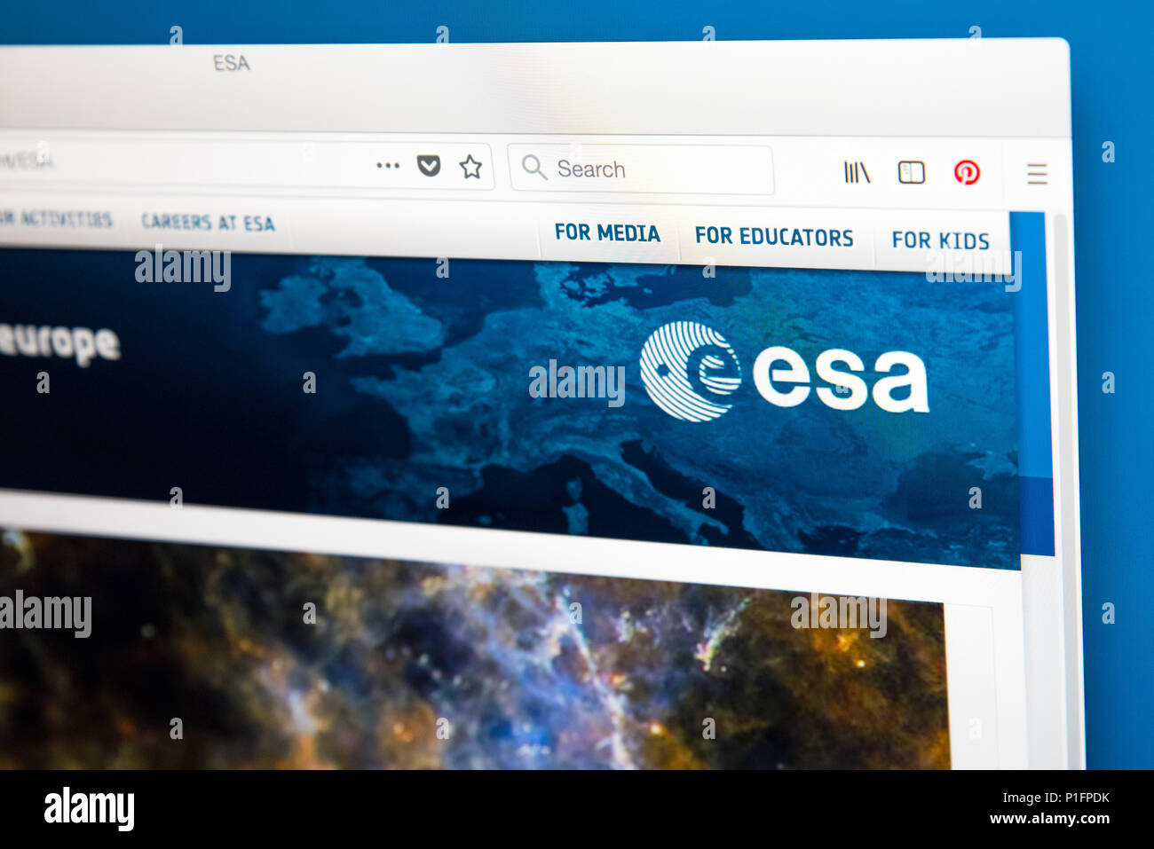 Esa logo hi-res stock photography and images - Alamy