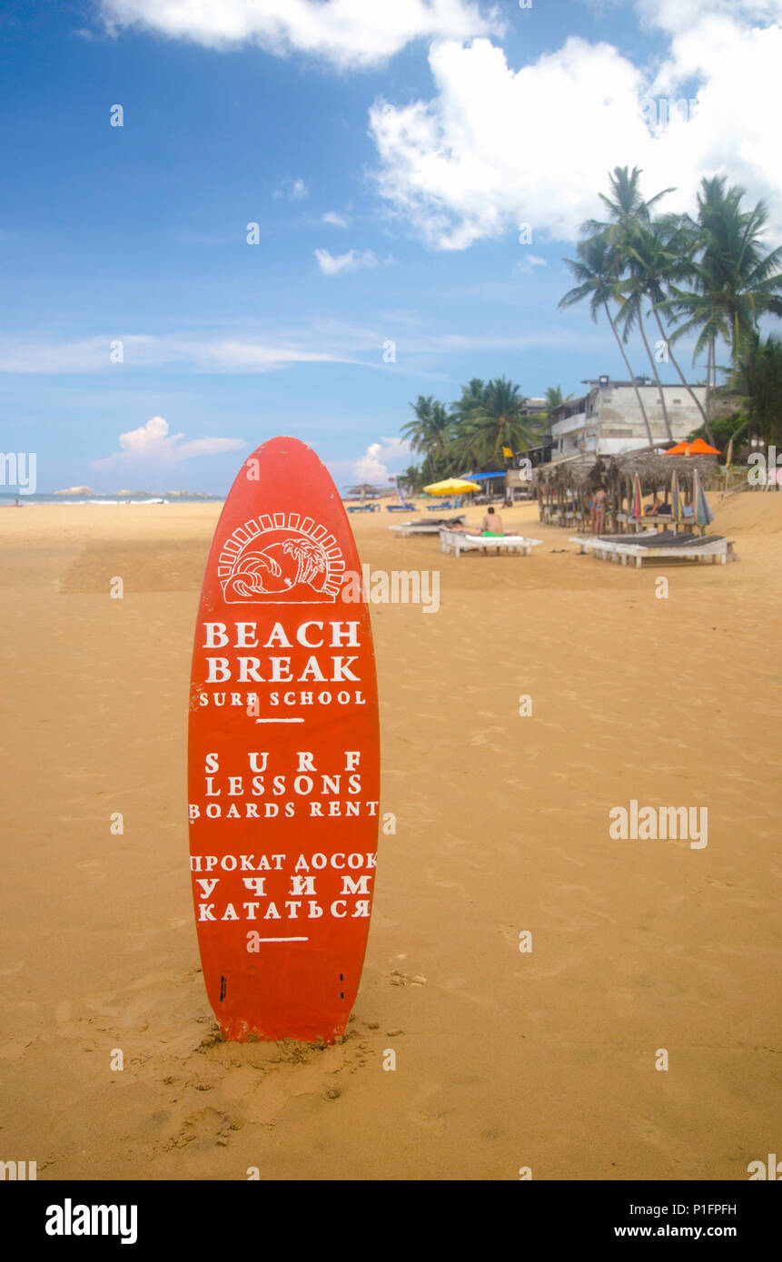 Surfing hikkaduwa hi-res stock photography and images - Alamy