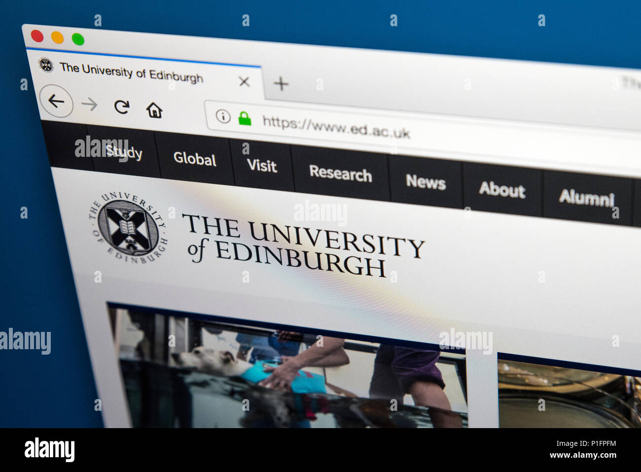 University edinburgh logo hi-res stock photography and images - Alamy