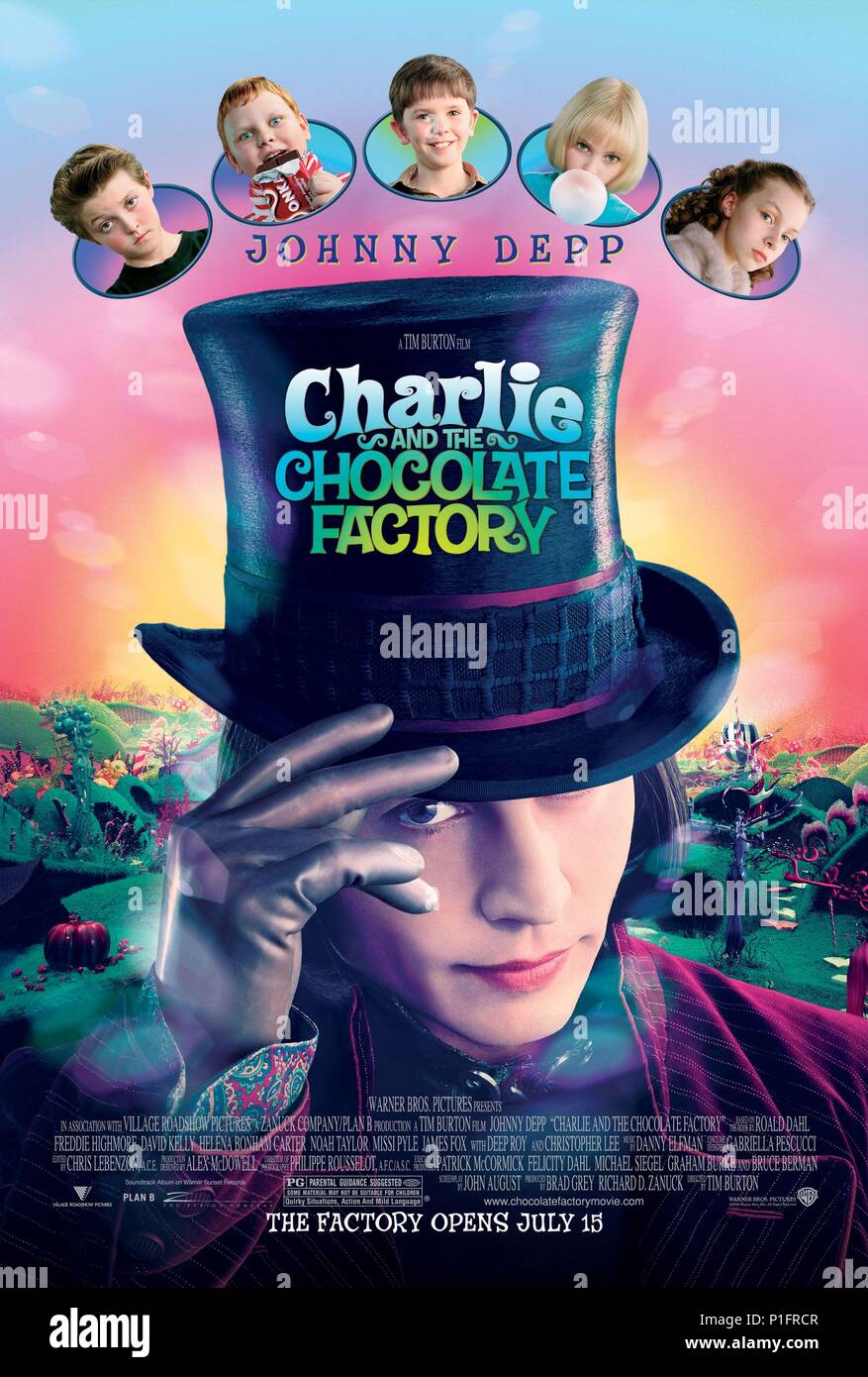 Original Film Title: CHARLIE AND THE CHOCOLATE FACTORY. English Title ...