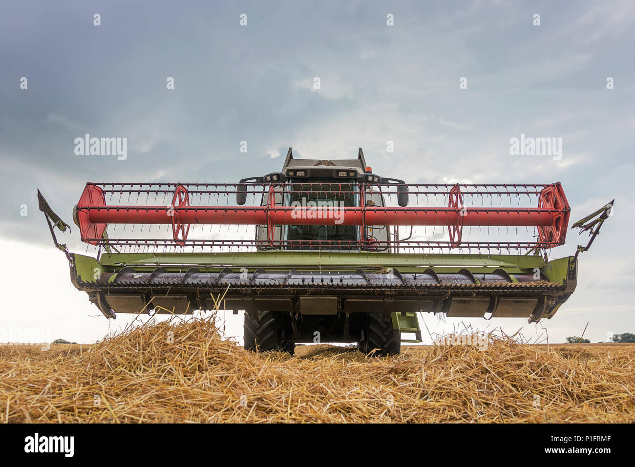 Working Combine Harvester High Resolution Stock Photography and Images ...