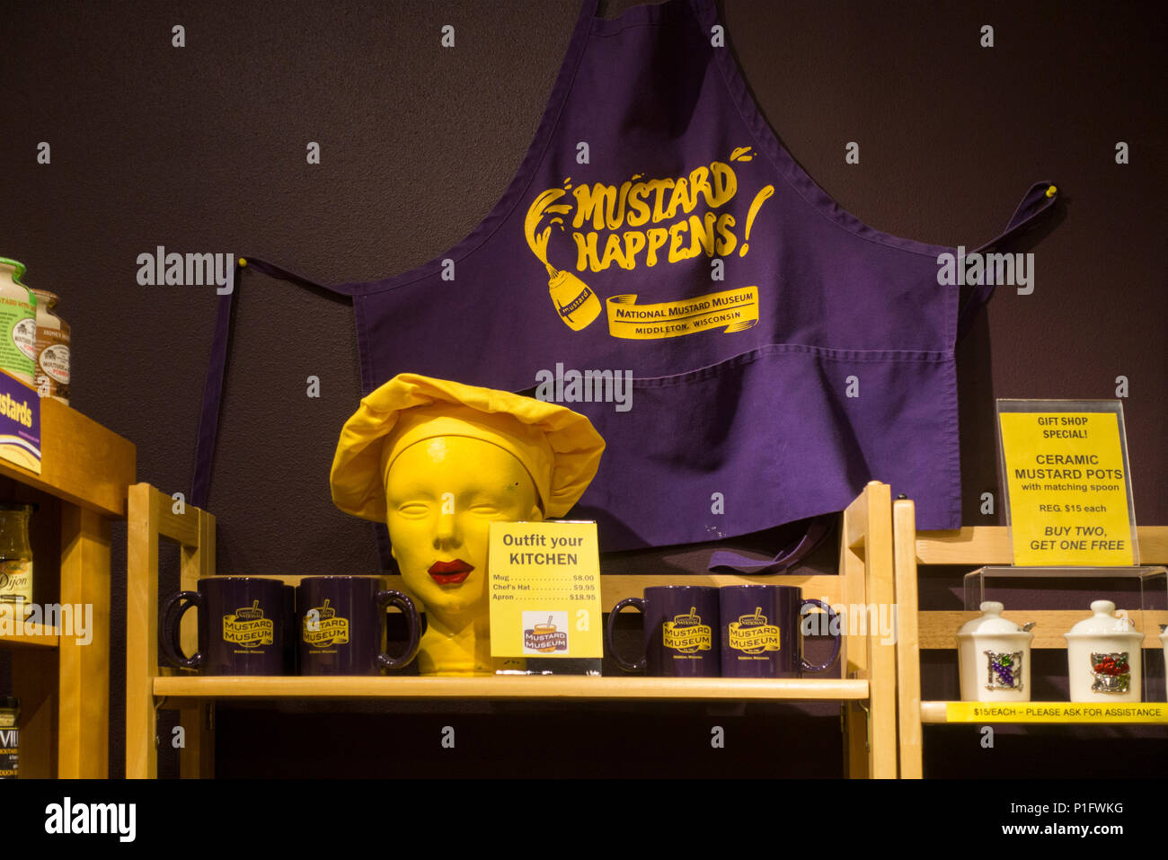 National Mustard museum in Middleton WI Stock Photo - Alamy