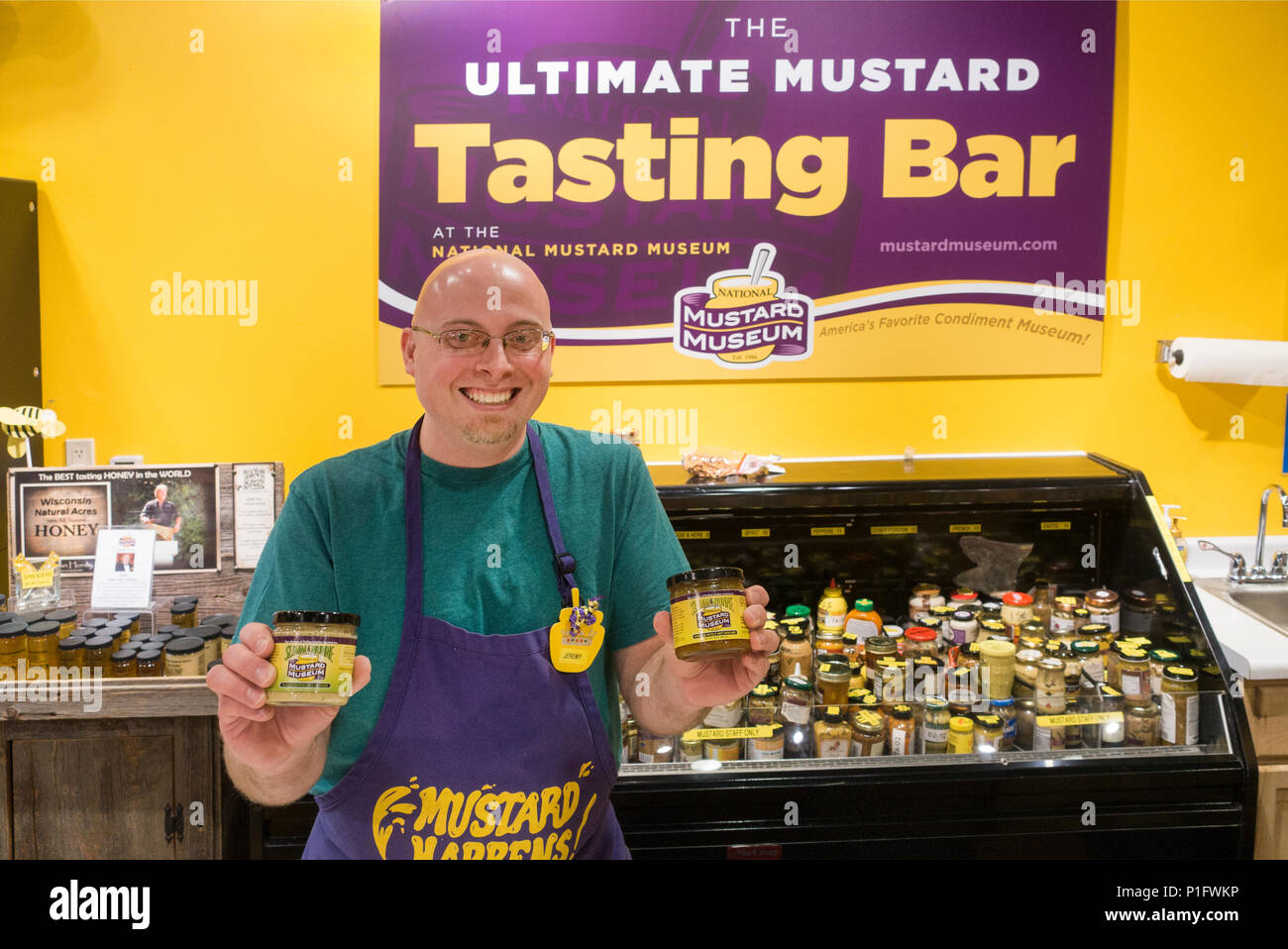 National Mustard museum in Middleton WI Stock Photo - Alamy
