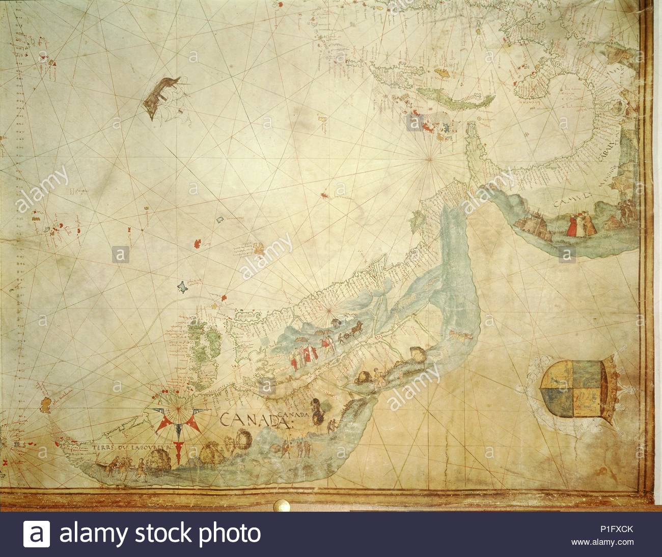 Map Of London 16th Century Stock Photos & Map Of London 16th Century ...
