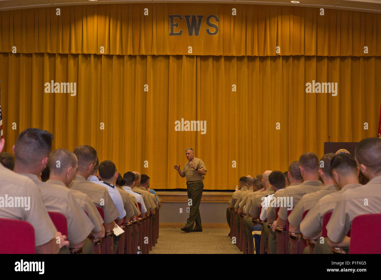 U.S. Marine Corps Gen. Glenn M. Walters, 34th assistant commandant of ...
