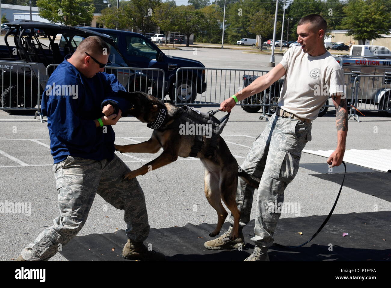 Staff Sergeant Matthew Price, 14th Security forces Kennel Master ...