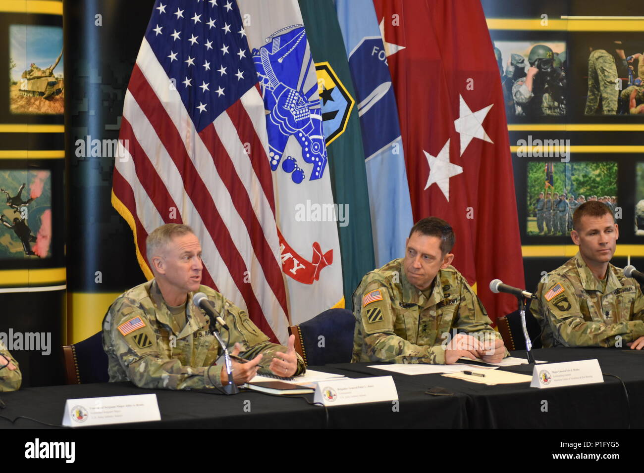 (FORT BENNING, Ga.) – Maj. Gen. Eric J. Wesley, commanding general of ...
