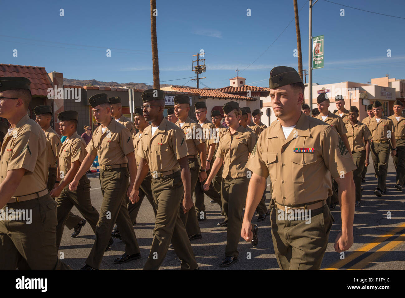 Sgt. Eric Larsen, instructor, Marine Corps Communication-Electronics ...