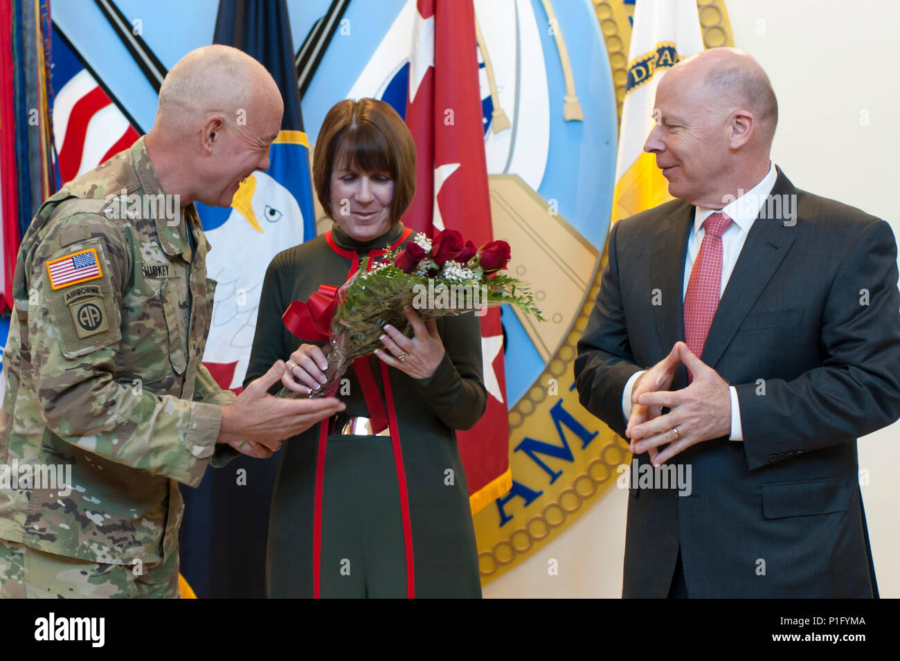 LTG Charles D. Luckey, left, Commanding General, U.S. Army Reserve ...