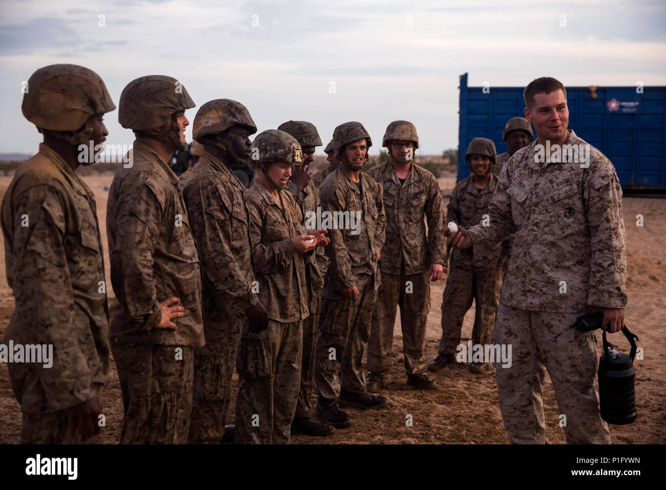 U.S. Marines with 8th Engineer Support Battalion complete an obstacle ...