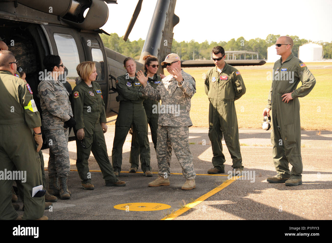 U.S. Army Staff Sgt. Stan Shepherd, a flight paramedic with the 1st ...