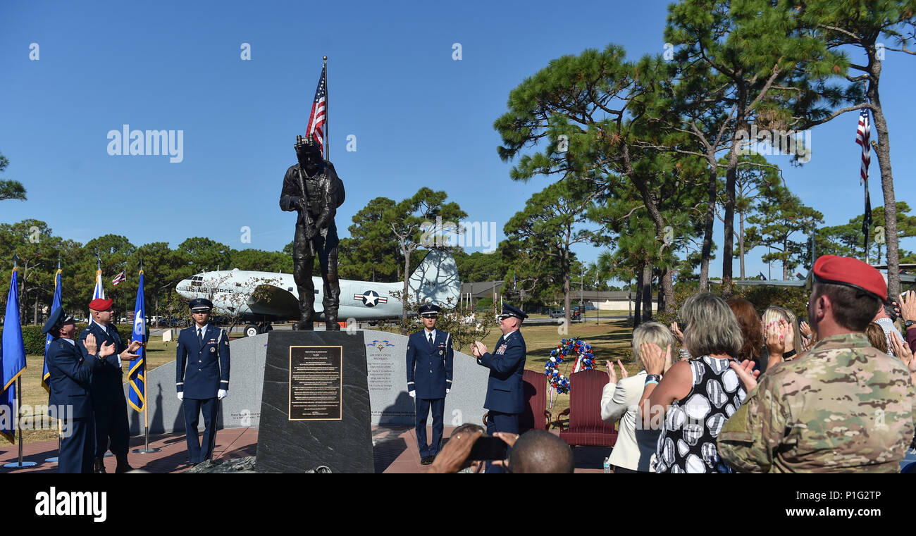 Air Force Chief of Staff David L. Goldfein and Lt. Gen. Brad Webb, the ...