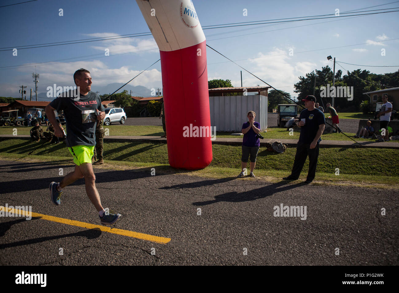 U.S. Marine Col. Thomas Prentice, commanding officer of Special Purpose ...
