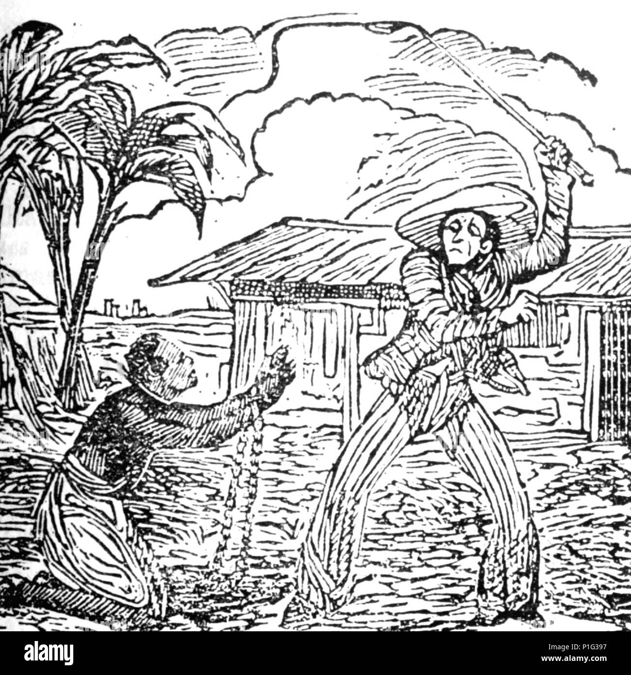 'Pedeapsa robilor' ('Foaia duminecii', ca. 1830) ILR 252 Stock Photo ...