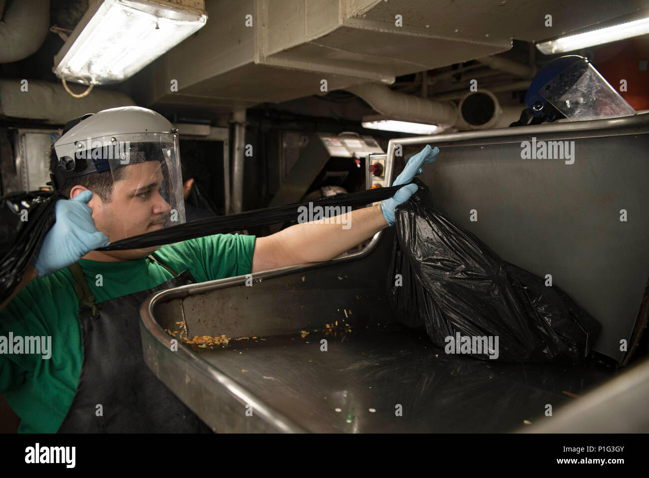 161030-N-WC455-017 ARABIAN GULF (Oct., 30, 2016) Seaman Orlando ...