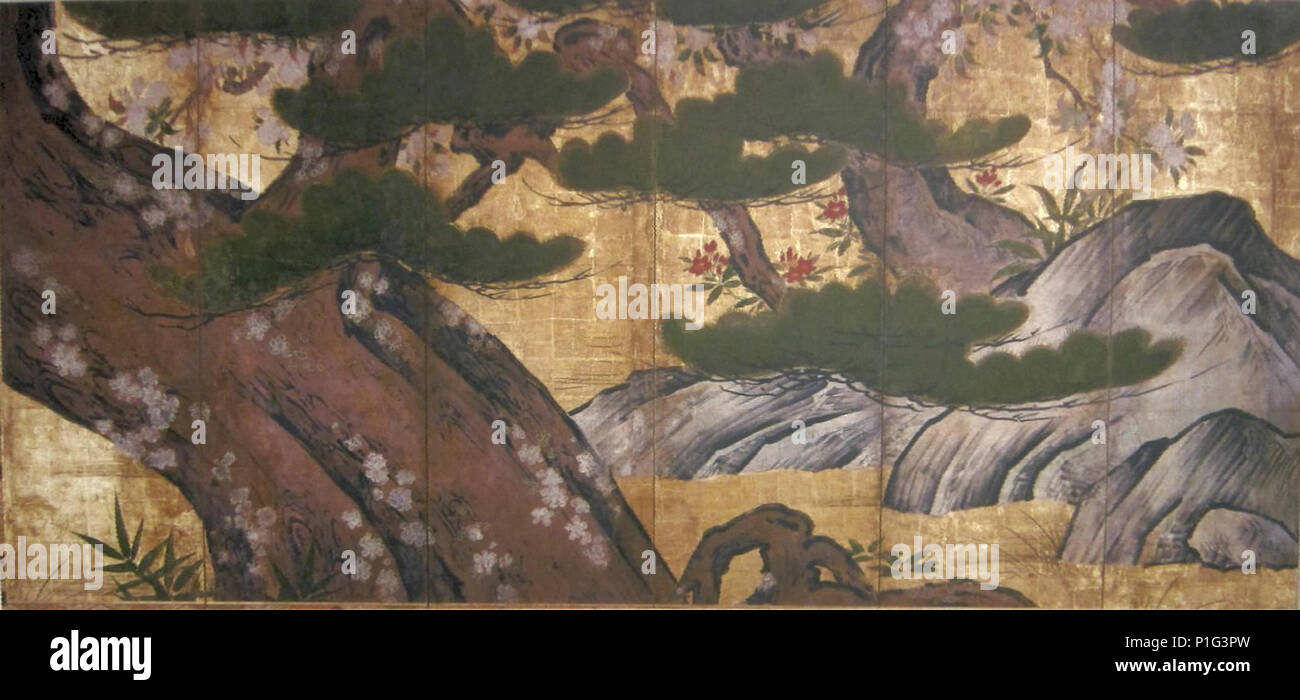 Kano eitoku hi-res stock photography and images - Alamy