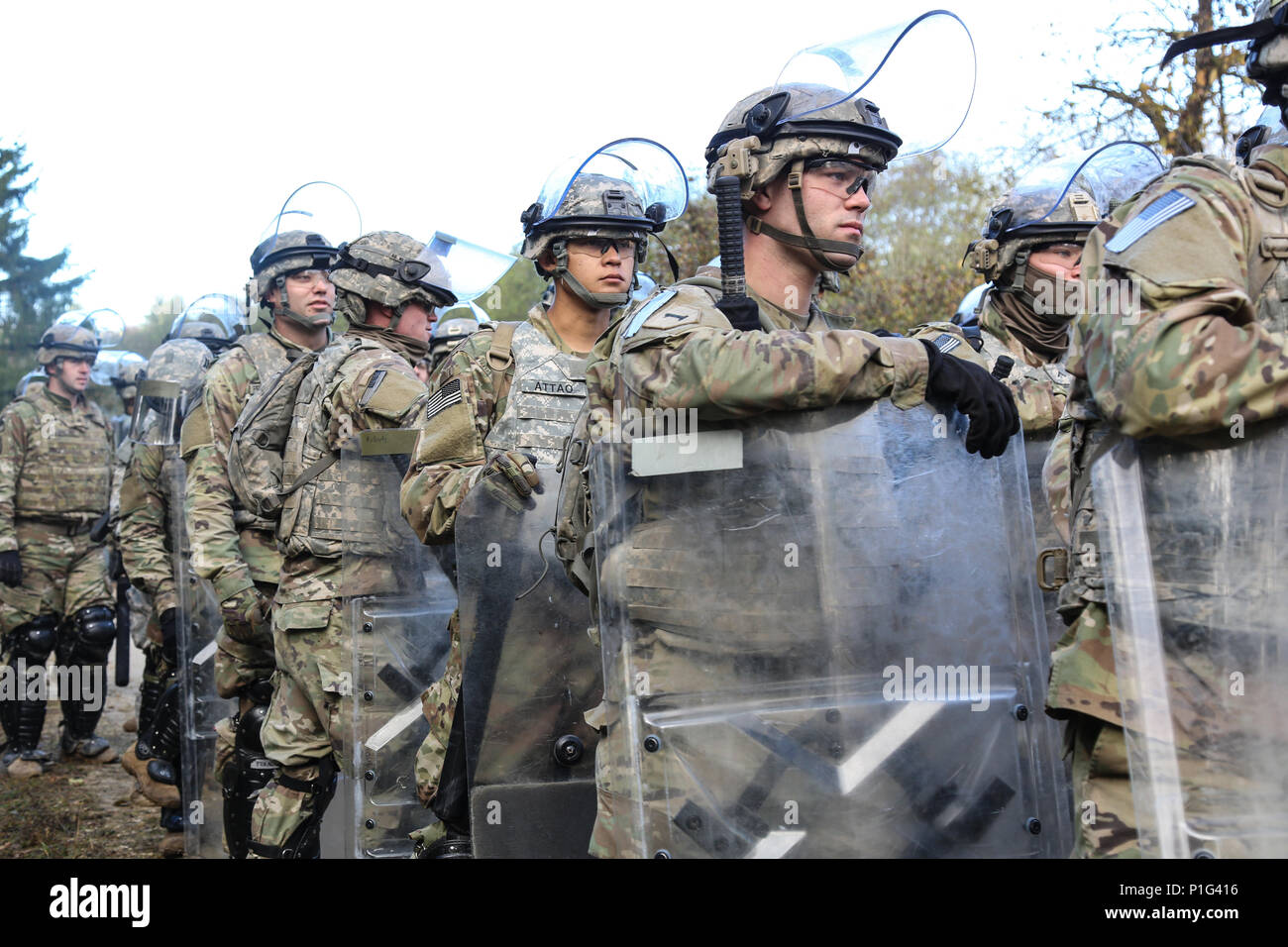 U.S. Soldiers of 1st Squadron, 33rd Cavalry Regiment, 3rd Brigade ...