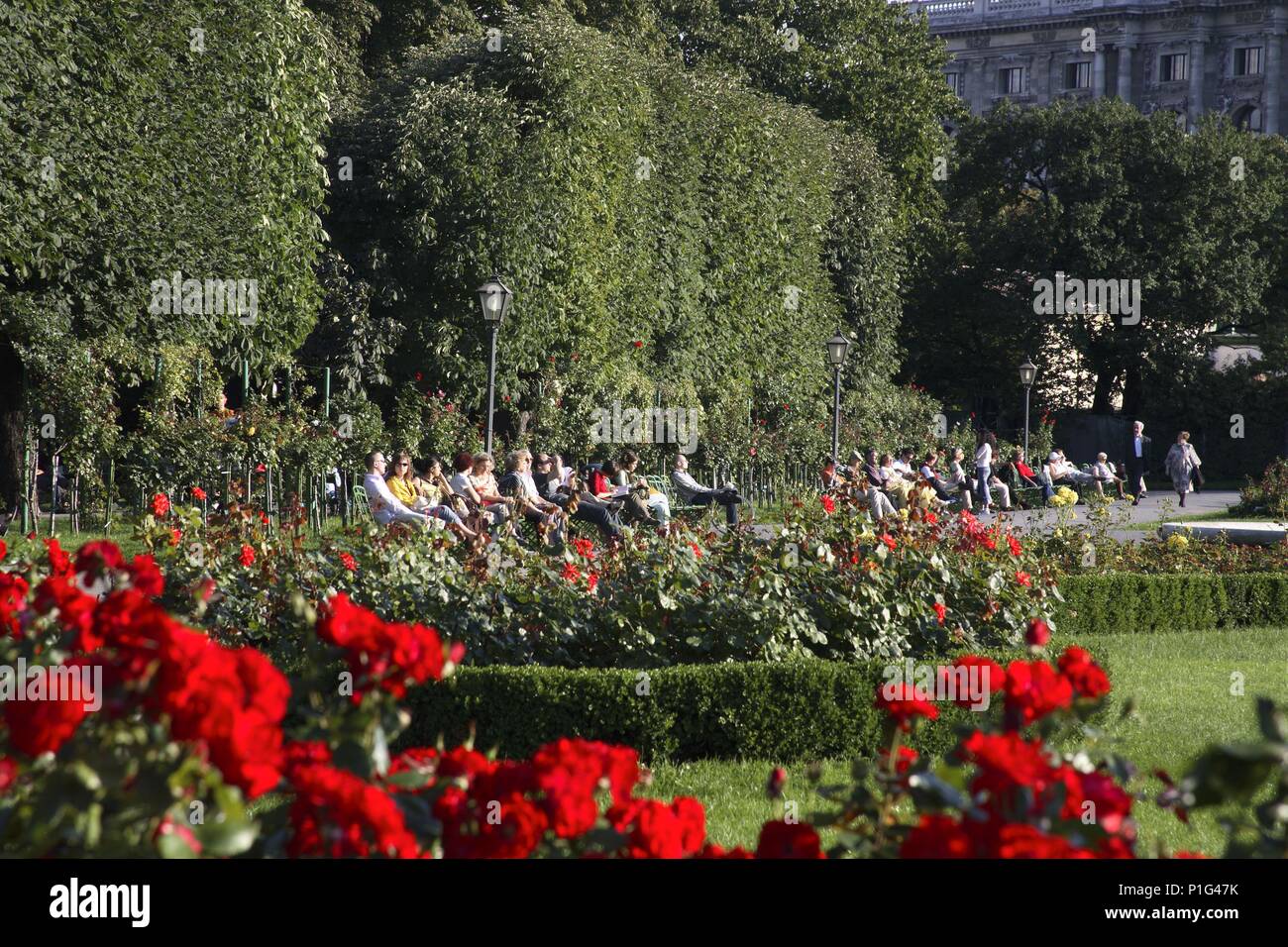 Volksgarten viena hi-res stock photography and images - Alamy