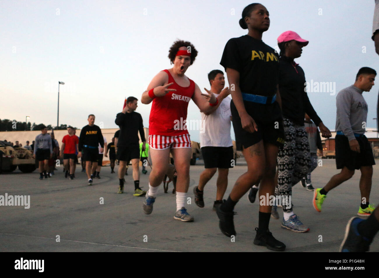 Soldiers of 703rd Brigade Support Battalion, 2nd Infantry Brigade ...
