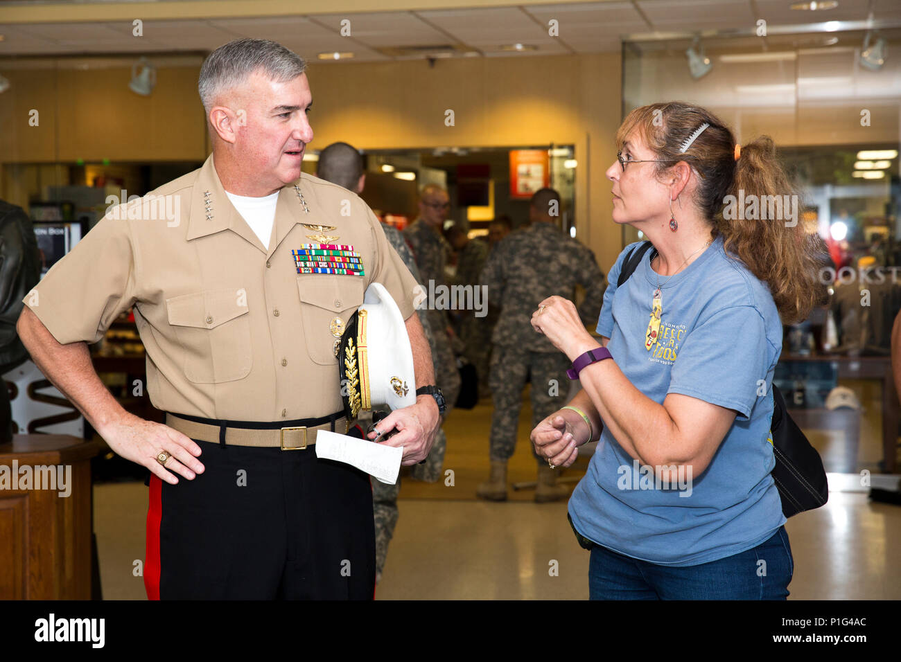 U.S. Marine Corps Gen. Glenn M. Walters, 34th assistant commandant of ...