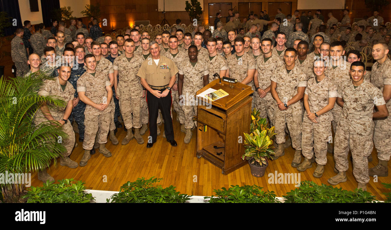 U.S. Marine Corps Gen. Glenn M. Walters, 34th assistant commandant of ...