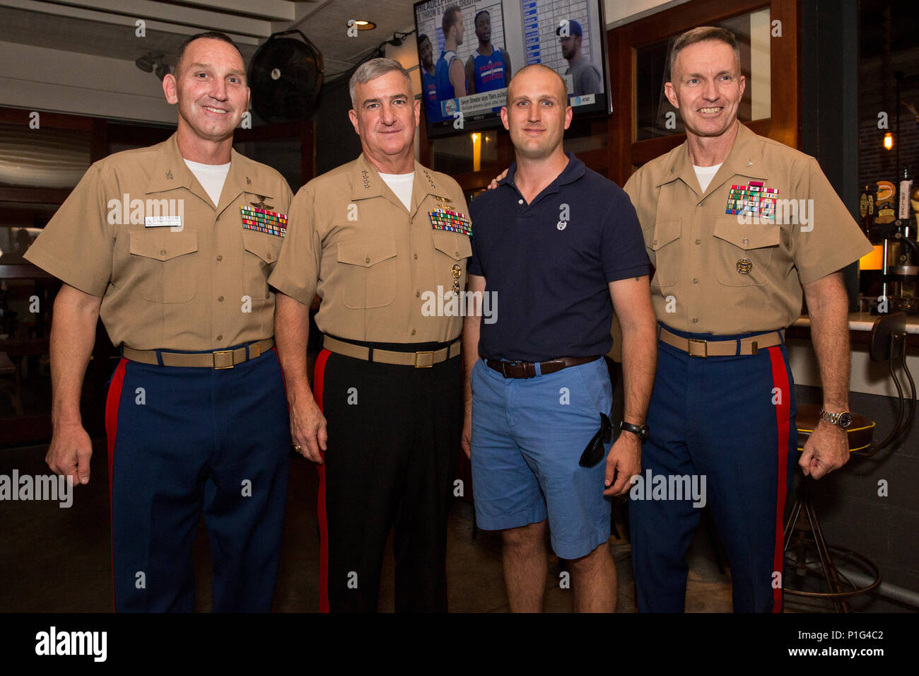 U.S. Marine Corps Gen. Glenn M. Walters, 34th assistant commandant of ...