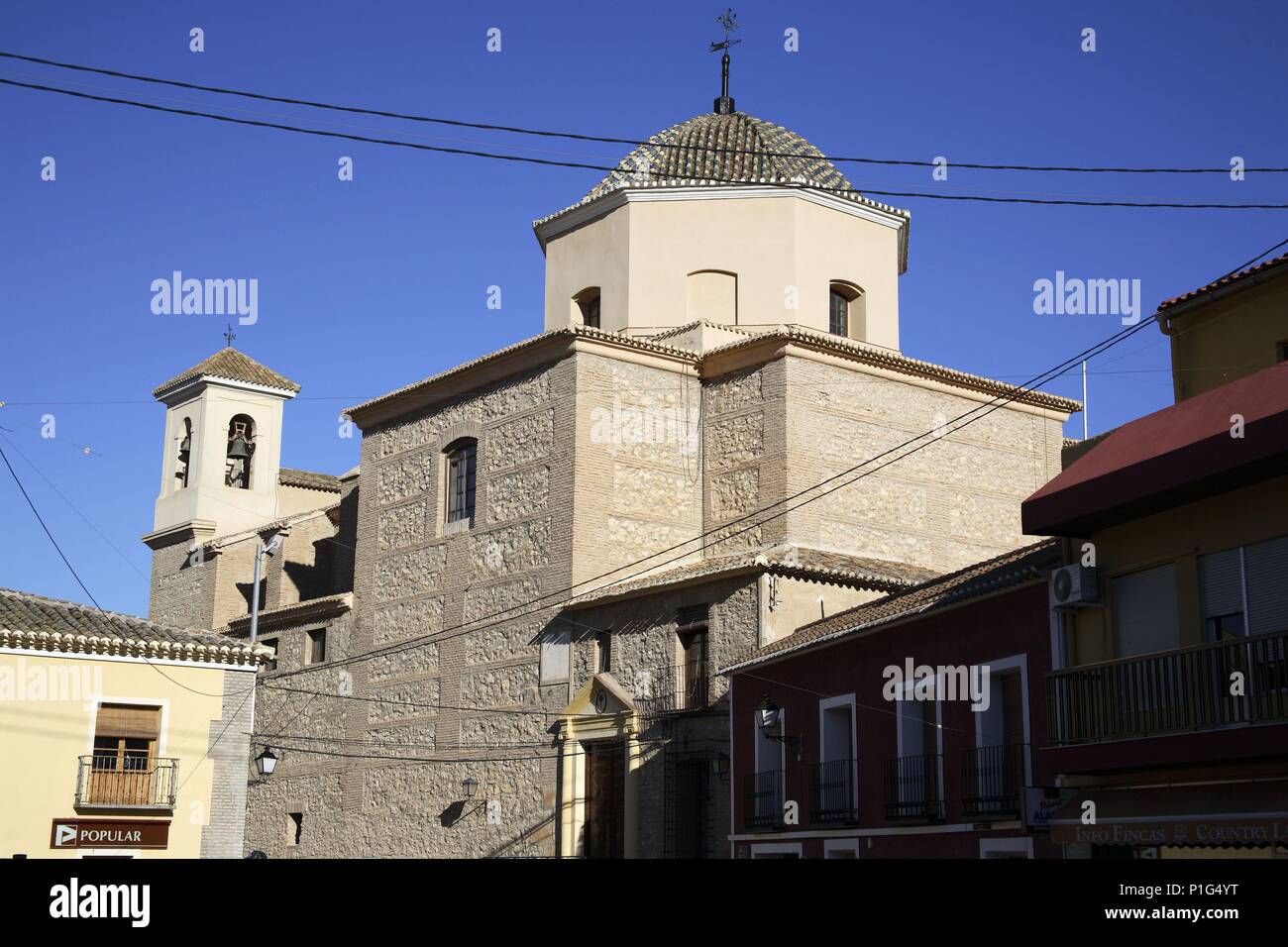 SPAIN - Cuenca de Mula (district) - MURCIA. Pliego; Iglesia de Santiago ...